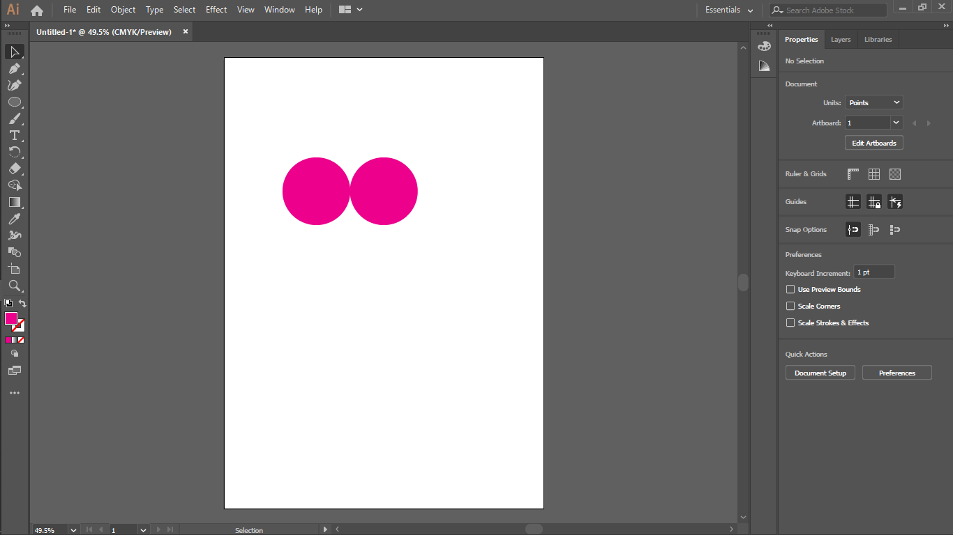 Illustrator Shape Builder Tool (How to Create Shapes) - Tutorials Camp