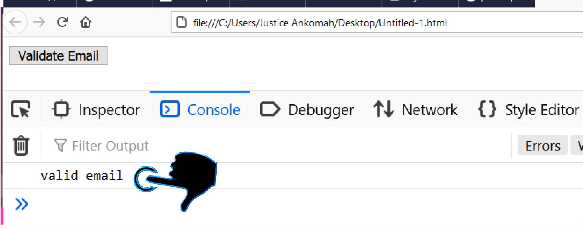How To Validate An Email Address In Javascript 3 Simple Guide Tutorials Camp